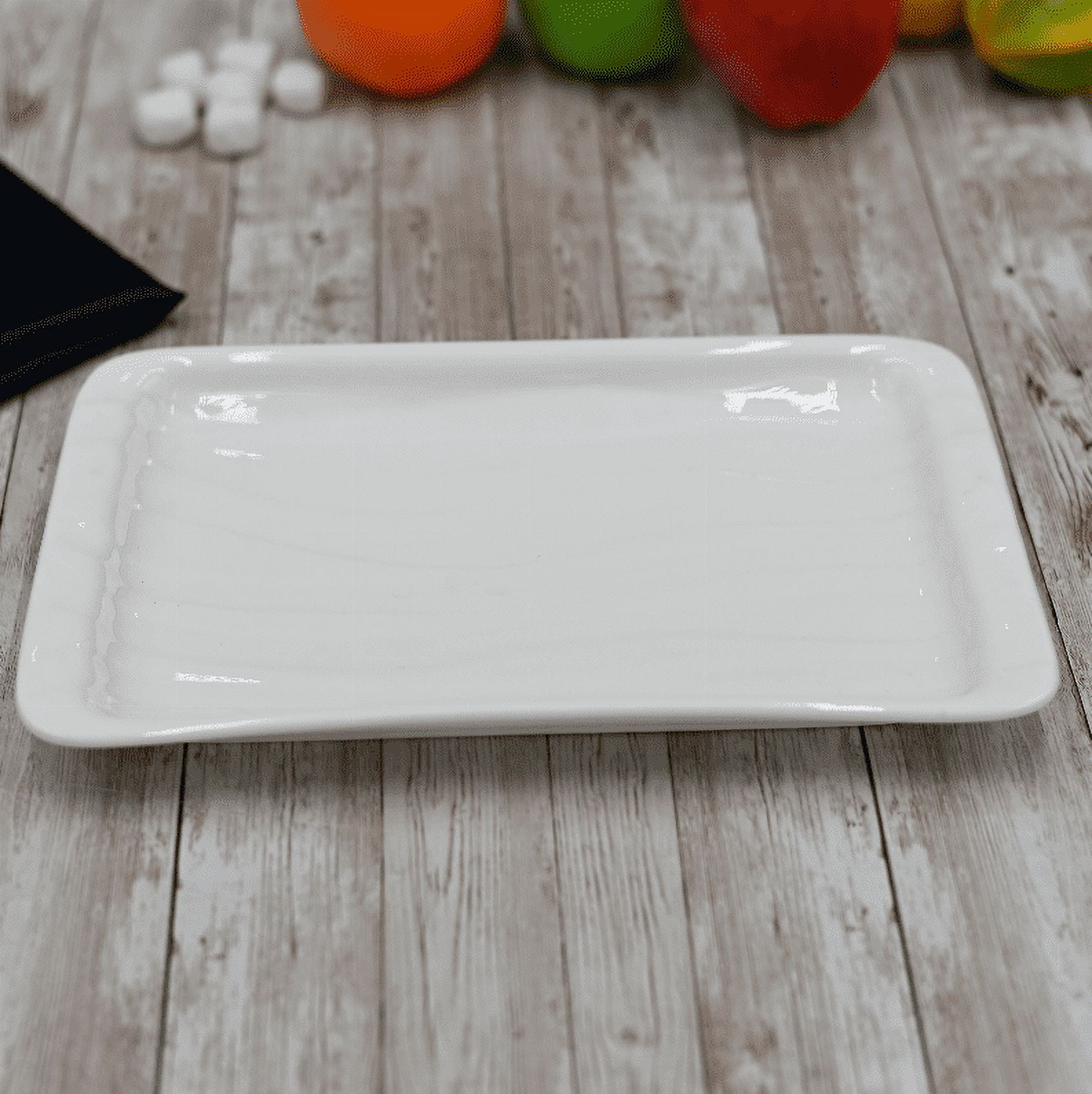 WILMAX FINE PORCELAIN SET OF JAPANESE STYLE DISHES (12.5” X 8” / SET OF ...