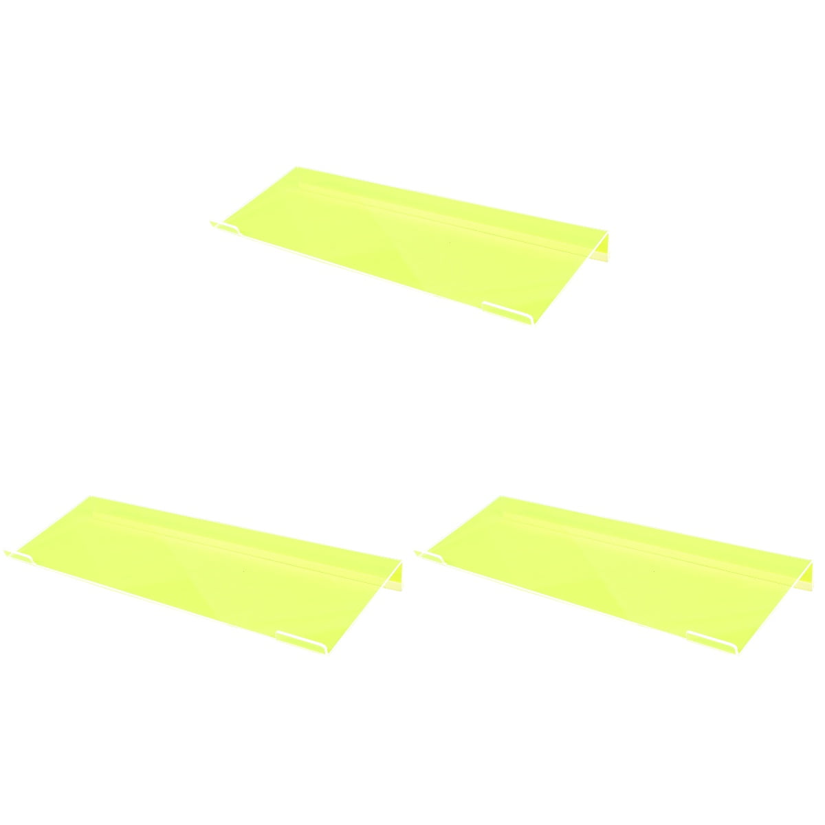 WYN 3pcs Computer Keyboard Stand Acrylic Keyboard Riser Tilted Computer ...