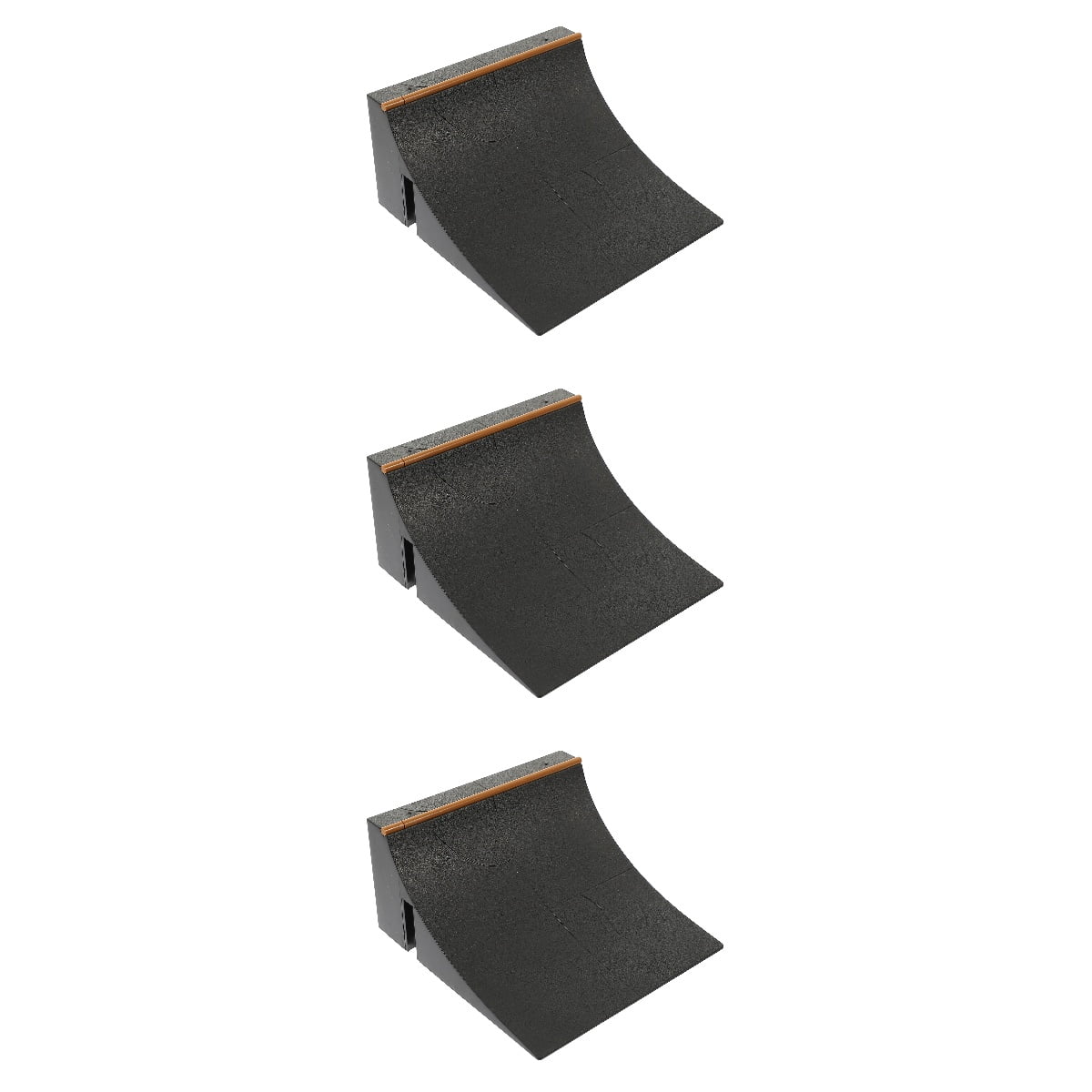 Set of 3 Kids Bike Skate Park Skateboard Fingers Exercise Ramp Parts ...