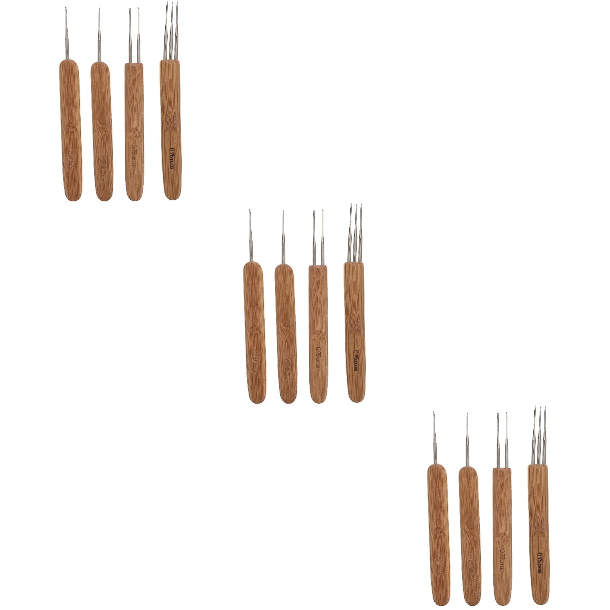 Set of 3 Kit Dreadlock Crochet Dreadlocks Weaving Tool Hair Knitting ...