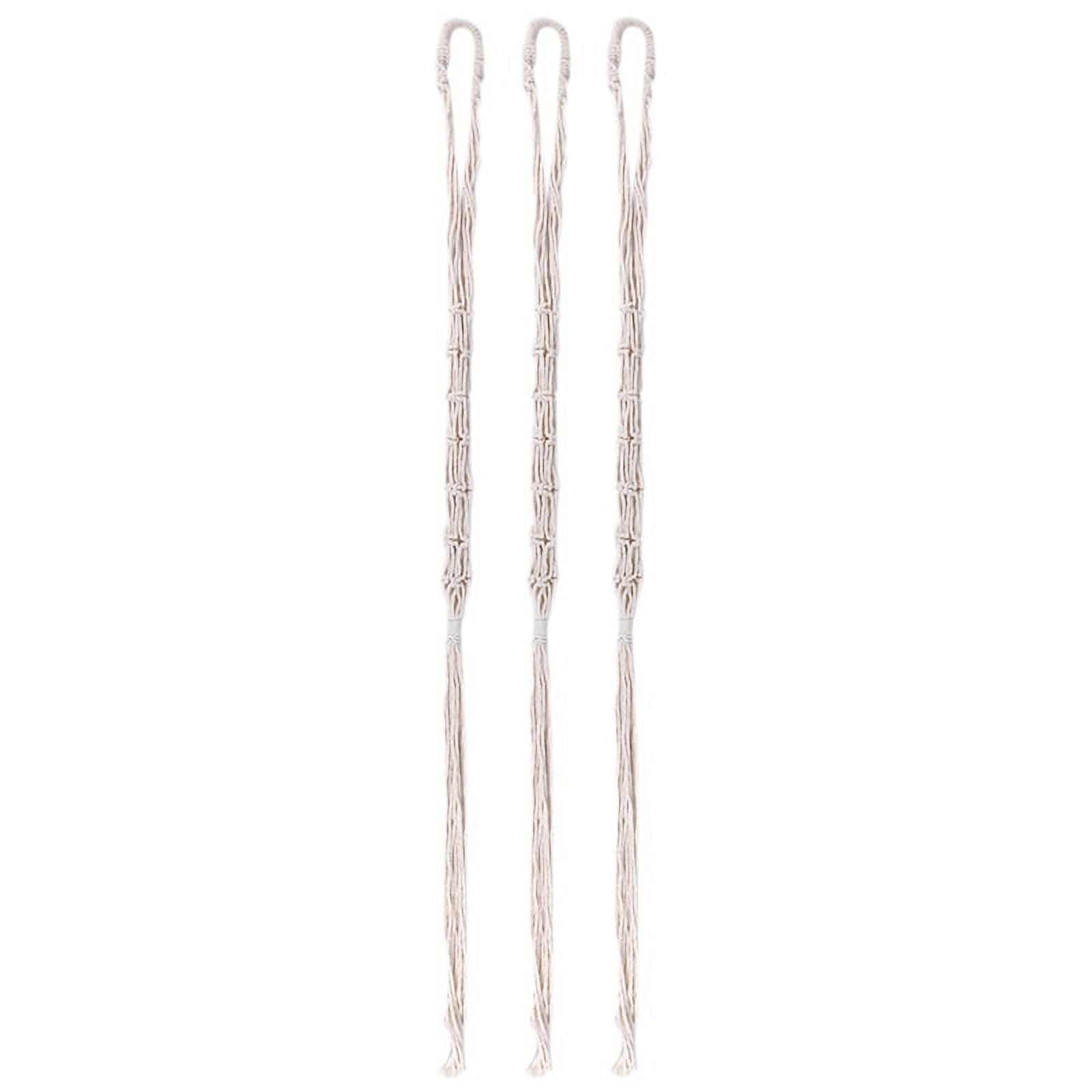 Set of 3 Macrame Hanging Fruit Basket Storage Wall Hanging Produce ...