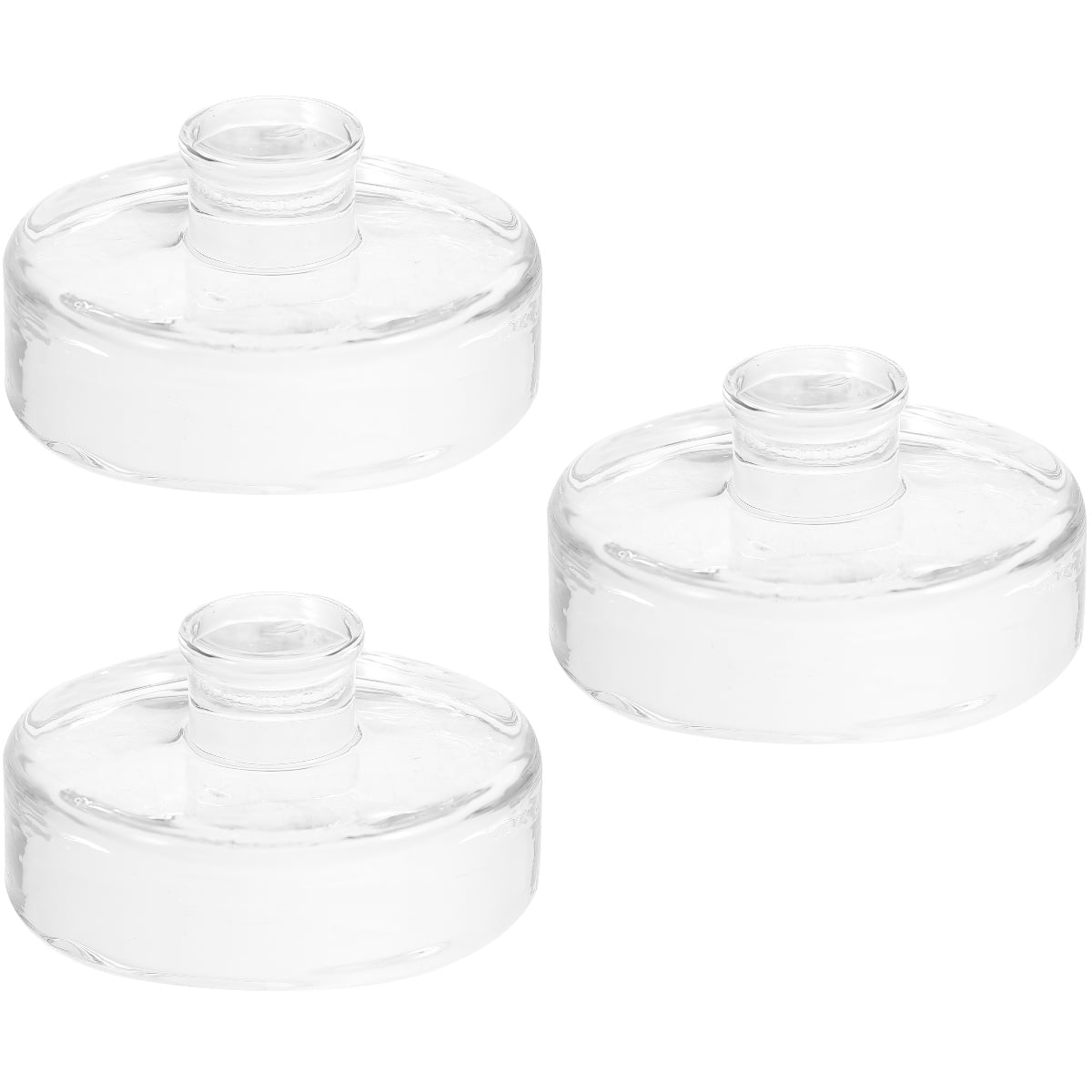 Set Of 3 Mason Jars Airlocks Lids Pickle Sauerkraut Fermented Glass