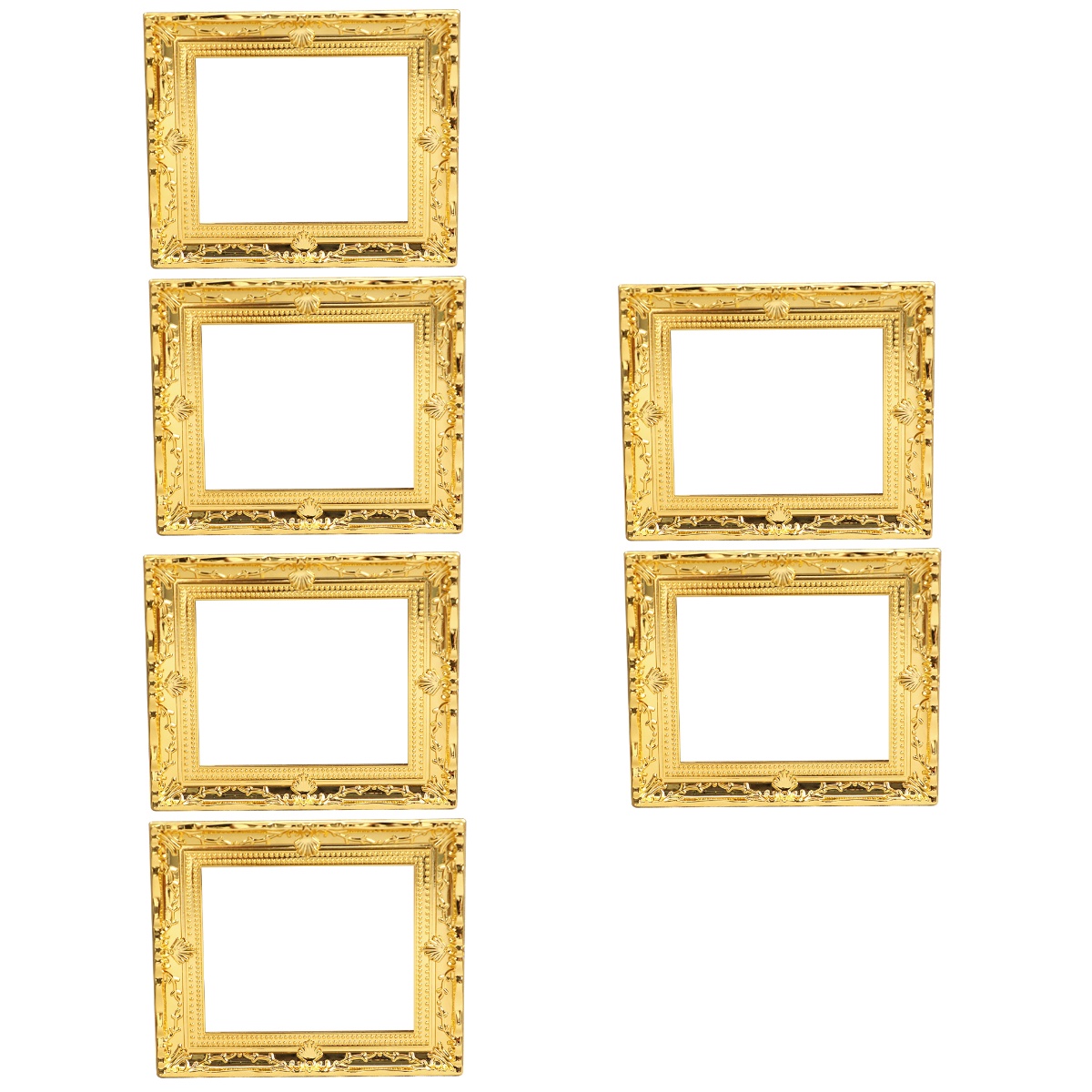 Set of 3 Micro World Photo Frame Dollhouse Picture Frames Multi Scene ...