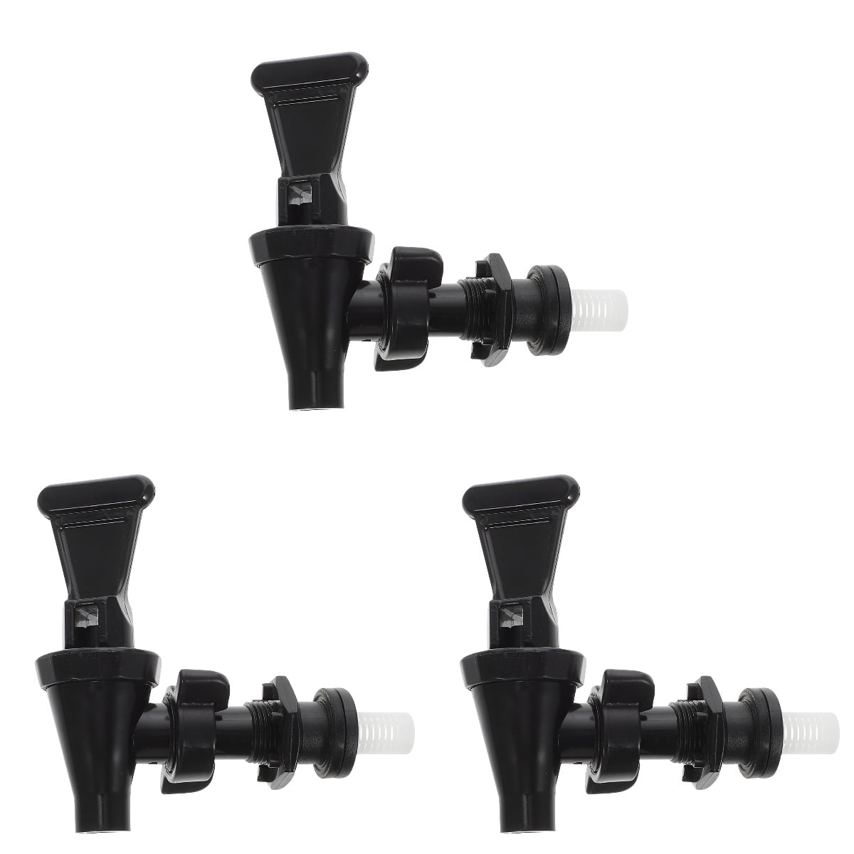 Set of 3 Milk Tea Bucket Faucet Male Plastic Tap Universal - Walmart.com