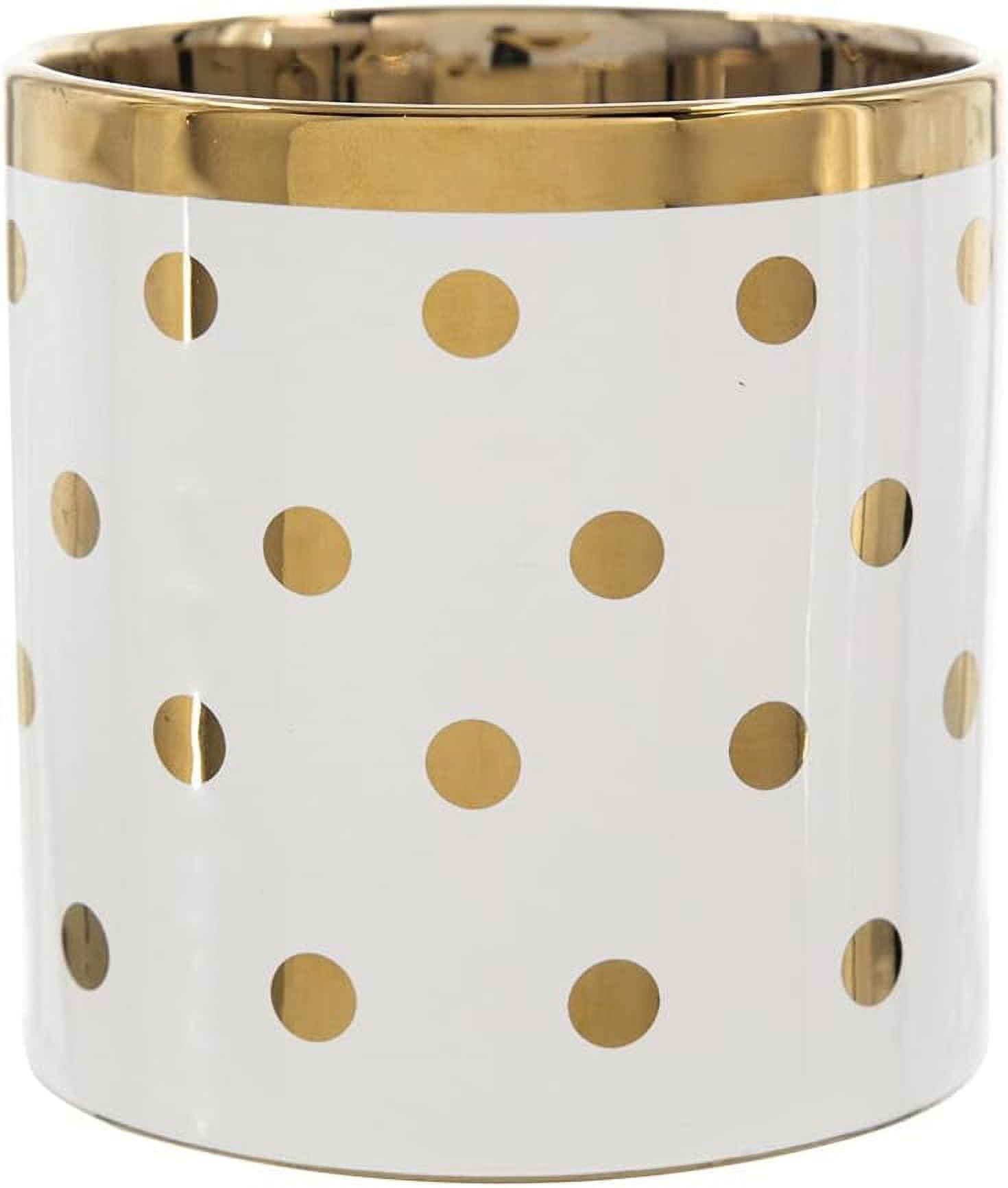 Set of 3 Navya Golden Dots Planter D5X5 - Walmart.com