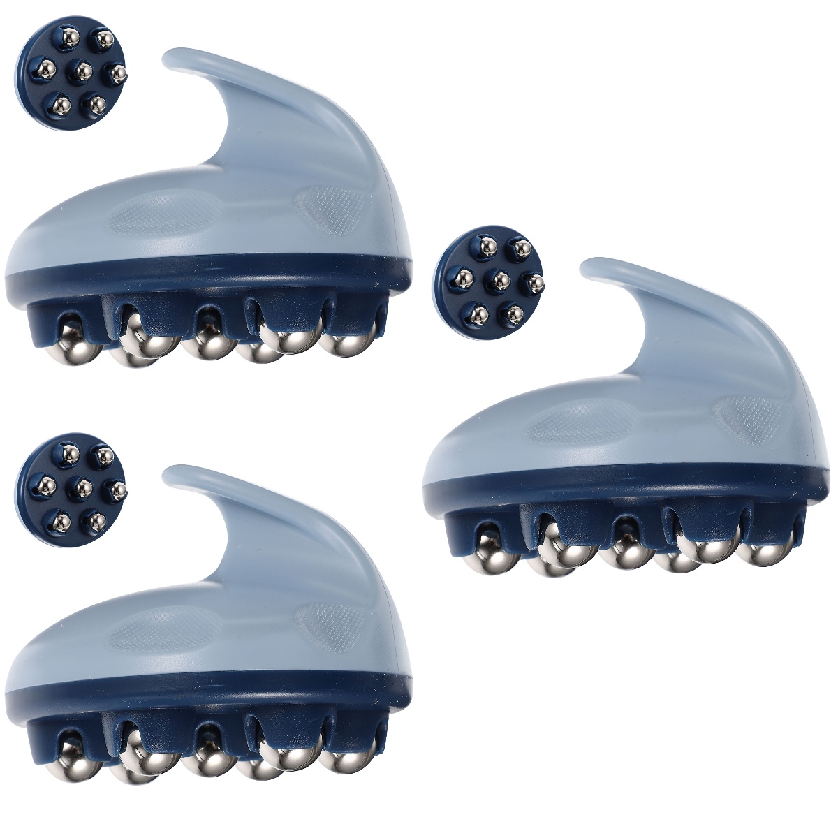 Set of 3 Neck Massager Roller Pressure Point Tool Ball - Walmart.com
