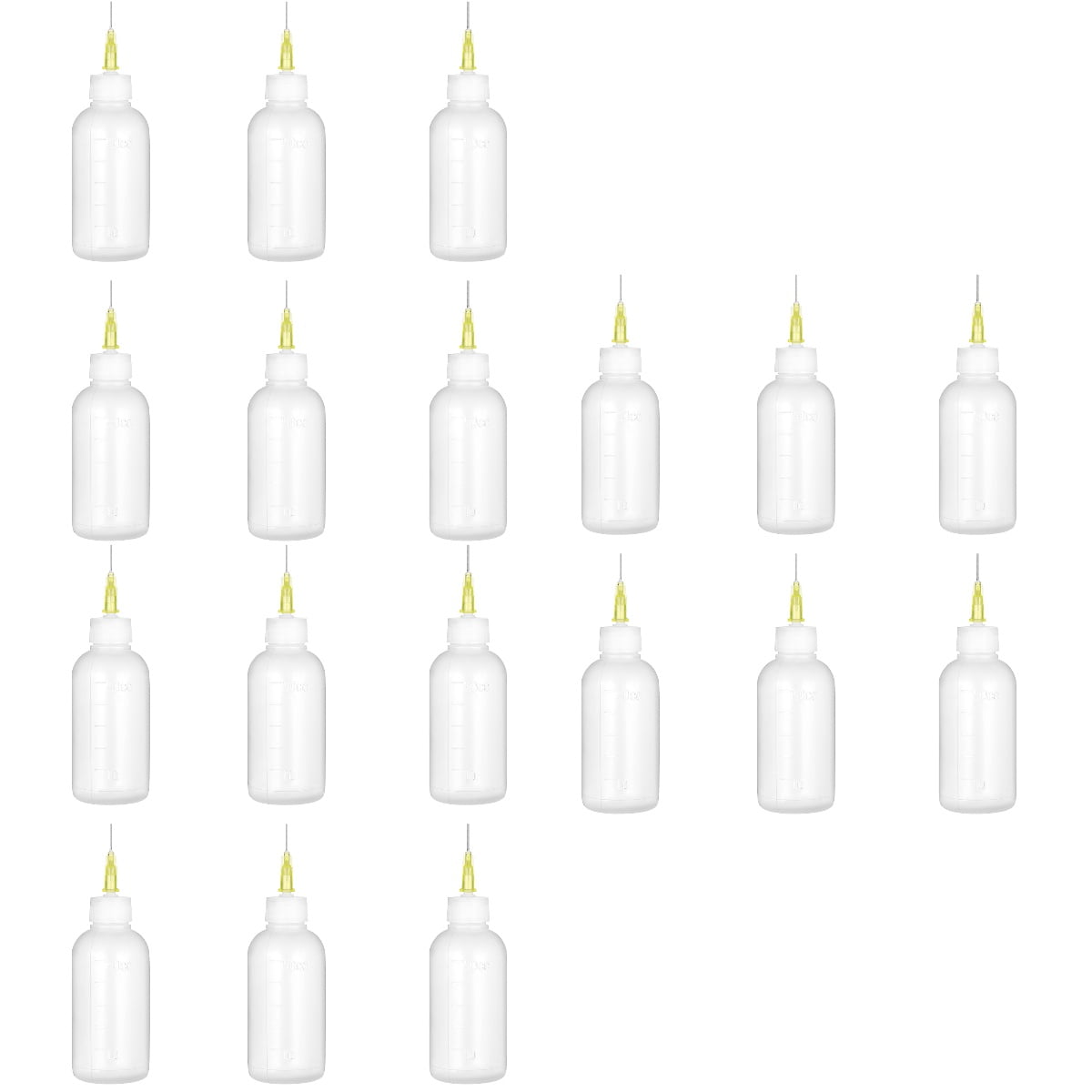 Set of 3 Needles Squeeze Bottles Tip Applicator Liquid Flux Dispenser ...