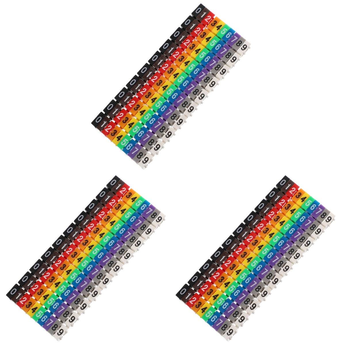 Set of 3 Number Tube The Wire Breaker Wires Fastener - Walmart.com