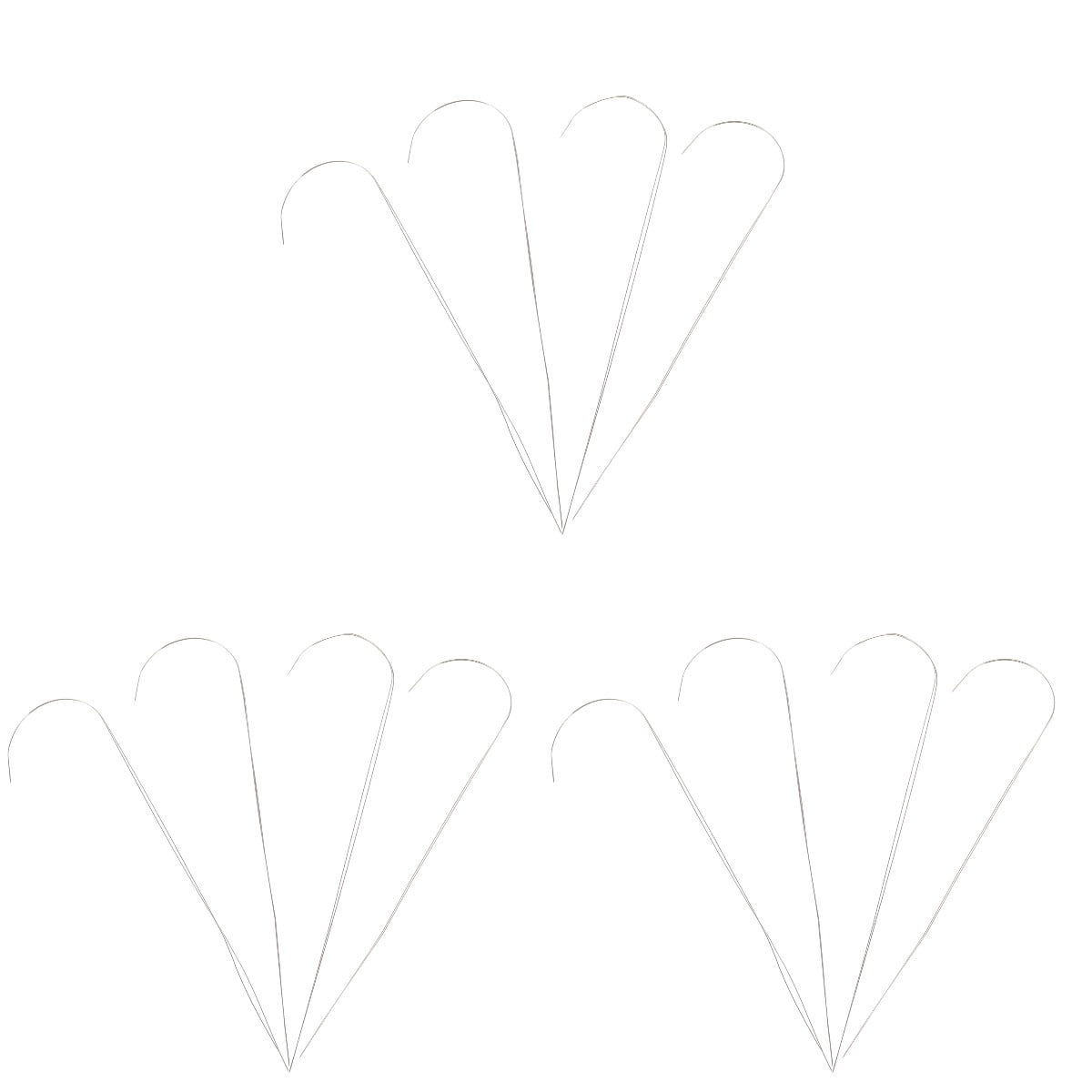 Set of 3 Open Looper Sewing and Beading Tools Equipment - Walmart.com