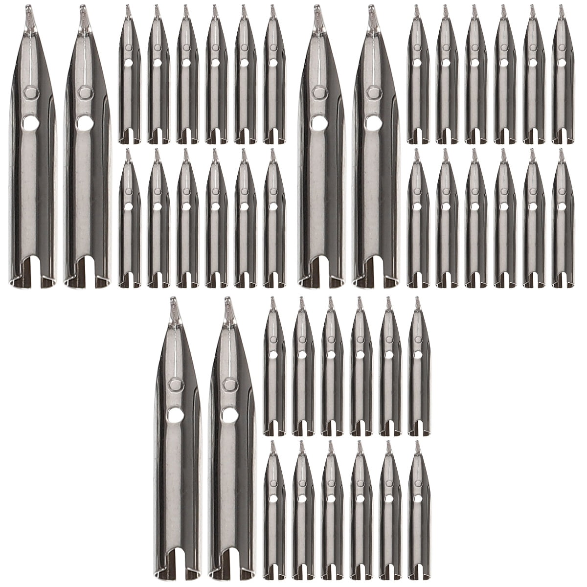 3 Pieces Nibs for Pens Calligraphy Platinum Fountain Ink Writing ...