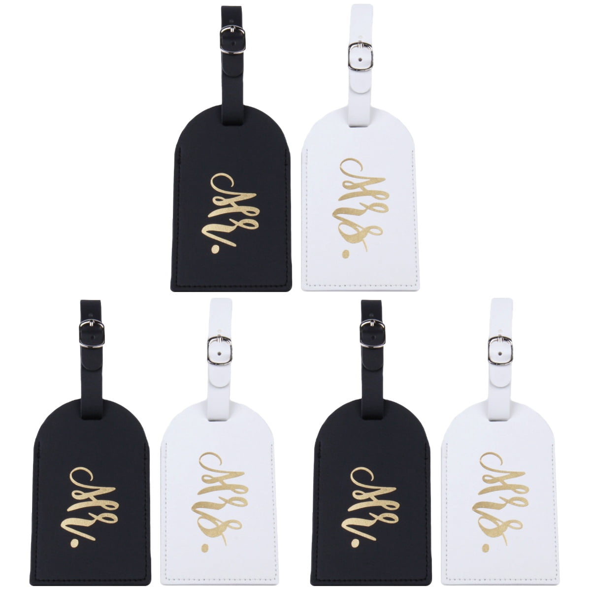 Set of 3 Personalized Backpack Name Tag Holder Travel Suitcase Tags ...