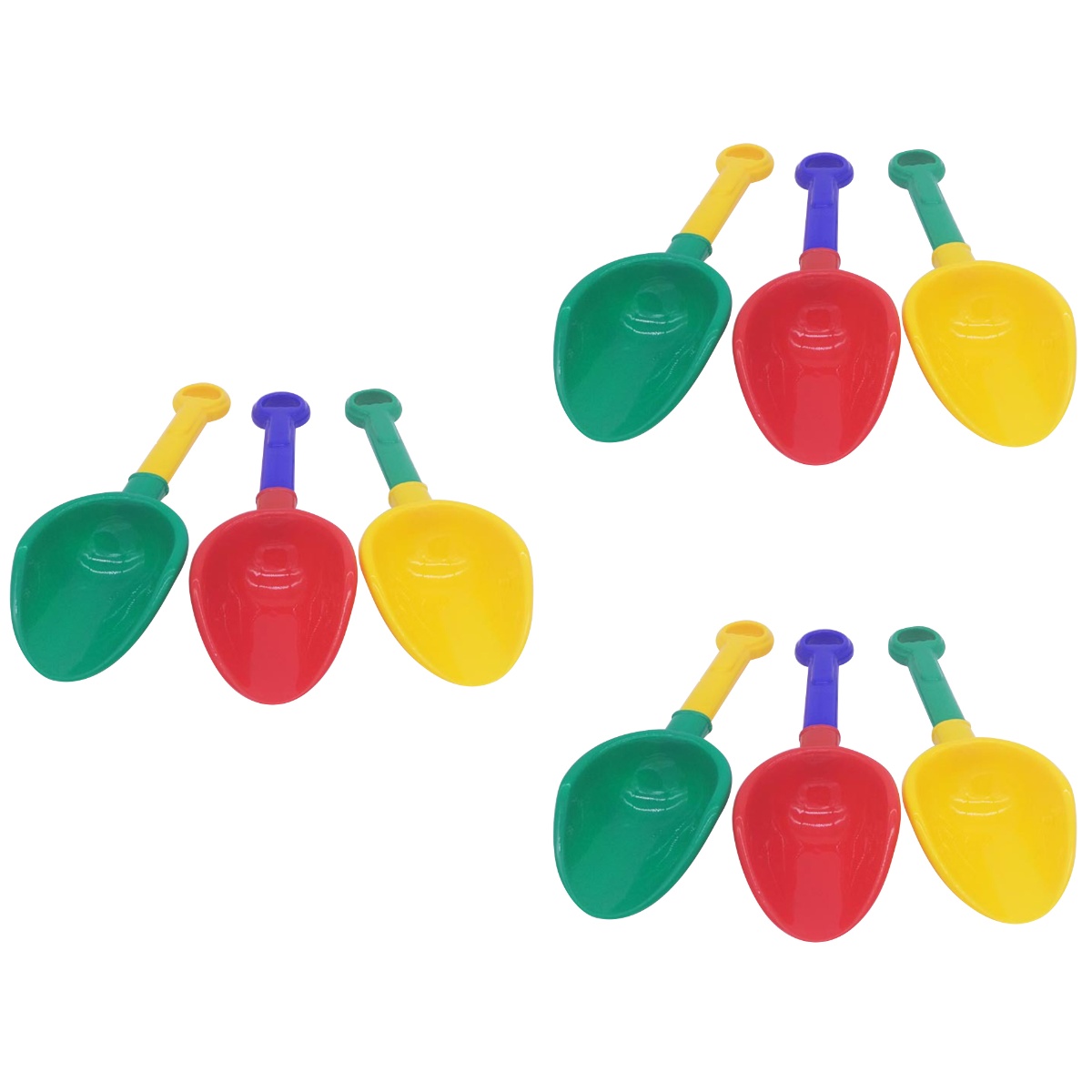 Set of 3 Plastic Spade Beach Spade for Kids Child 25.00X9.50X3.00CM ...