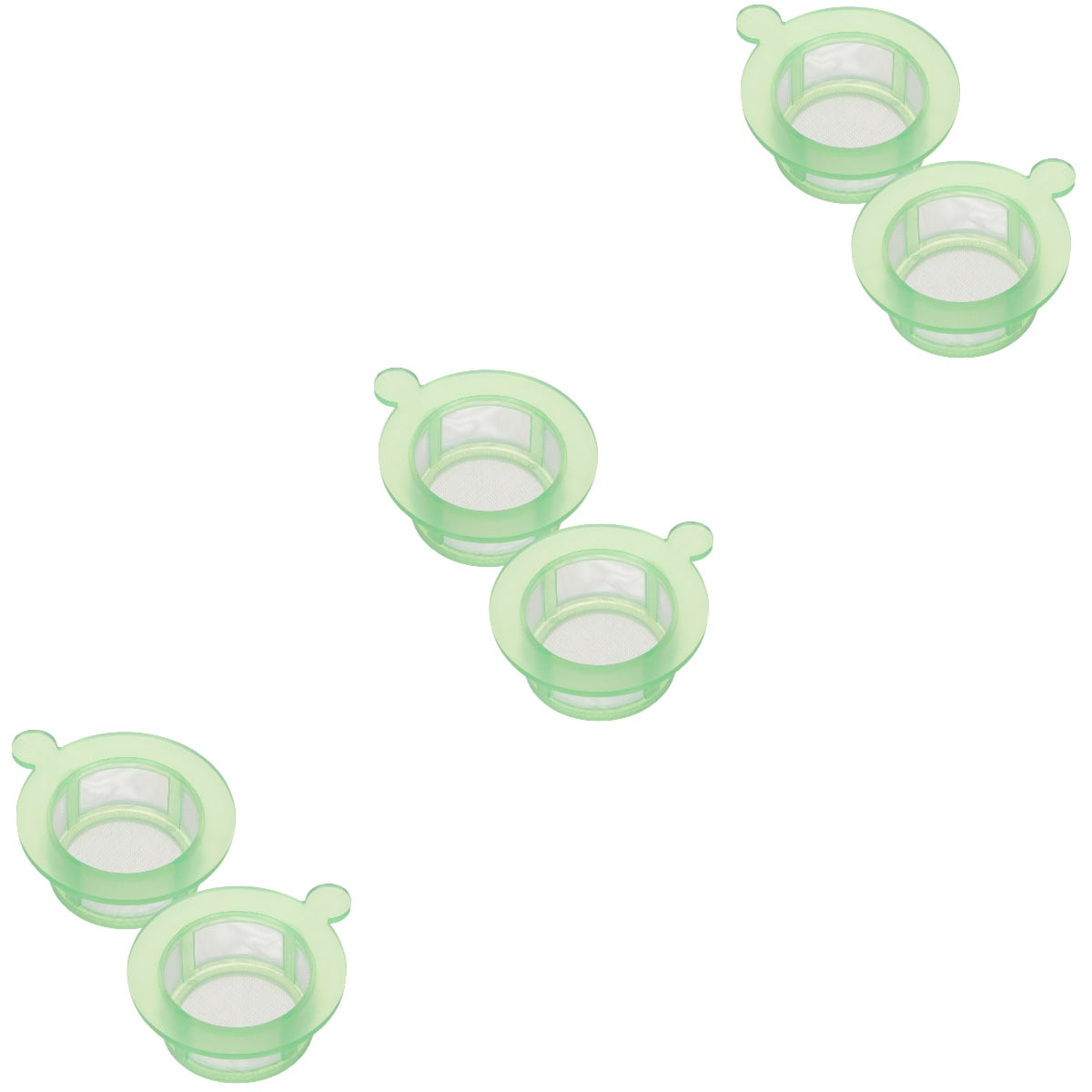 Set of 3 Plug Vacuum Cell Filter Cell Strainer 4.5x3.5CM Light Green ...