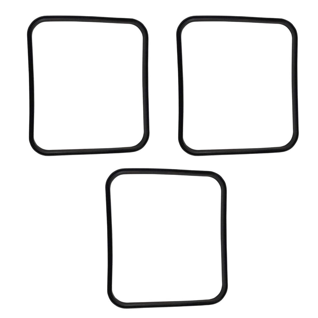 Set of 3 Pool Pump Maintenance Part Sealing Gaskets Rubber Texture for ...