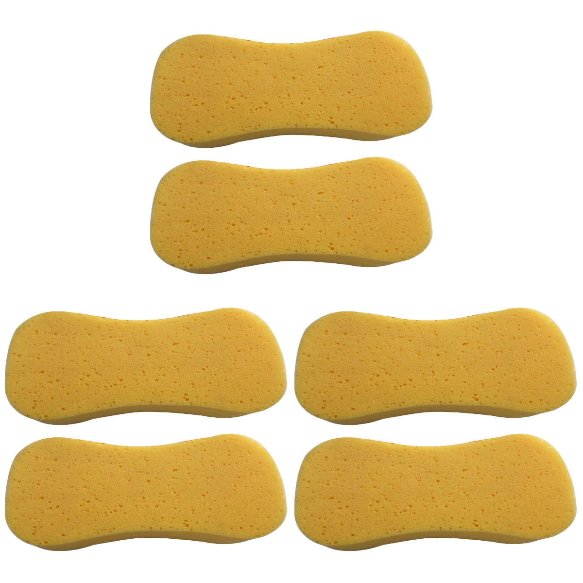 Set of 3 Porous Car Wash Sponges Bone Block Bath Non Yellow - Walmart.com
