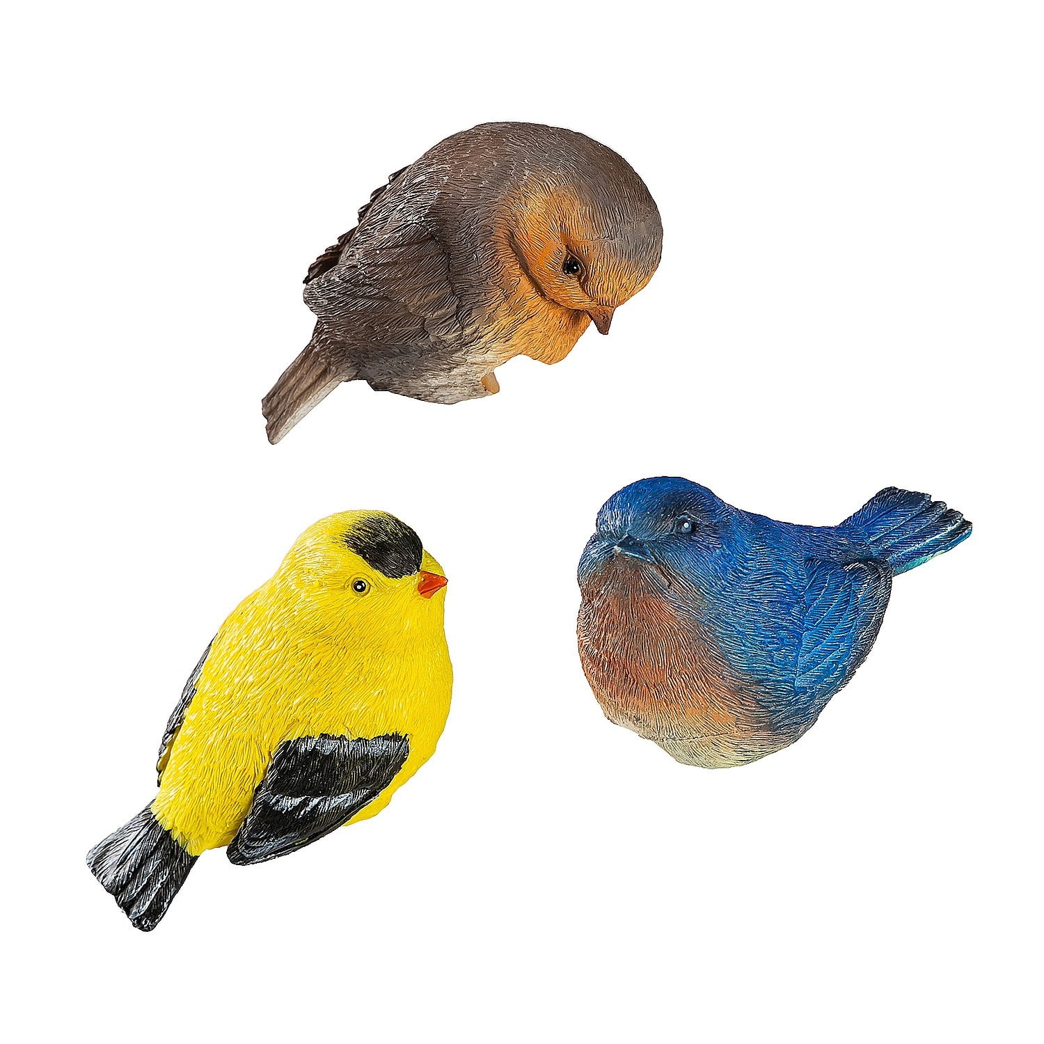 Set of 3 Pot Hanger, Painted Birds - Walmart.com