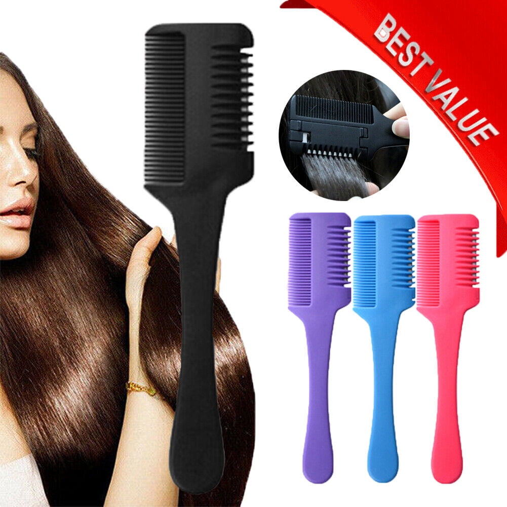 Set of 3 Professional Razor Combs (Color may vary) – Dual-Sided ...