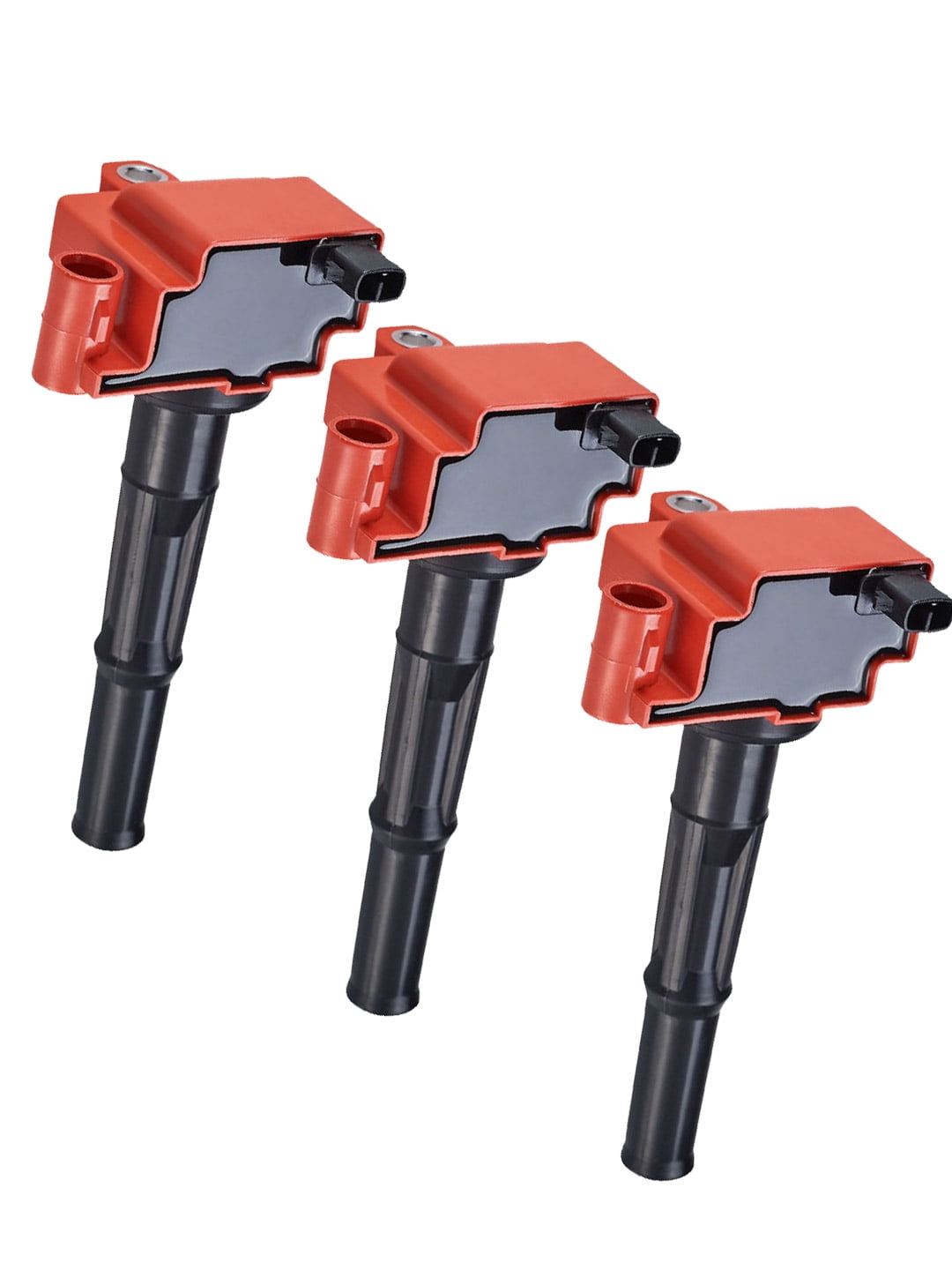 Set of 3 Red Color Ignition Coil Compatible with 1999 Toyota 4Runner 3 ...