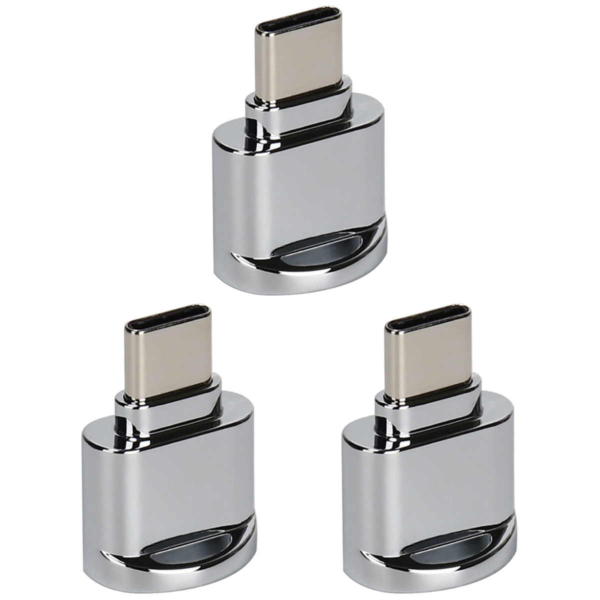 Set of 3 Reversible Design Color Filter Paddles Usb Adapter Card Reader ...