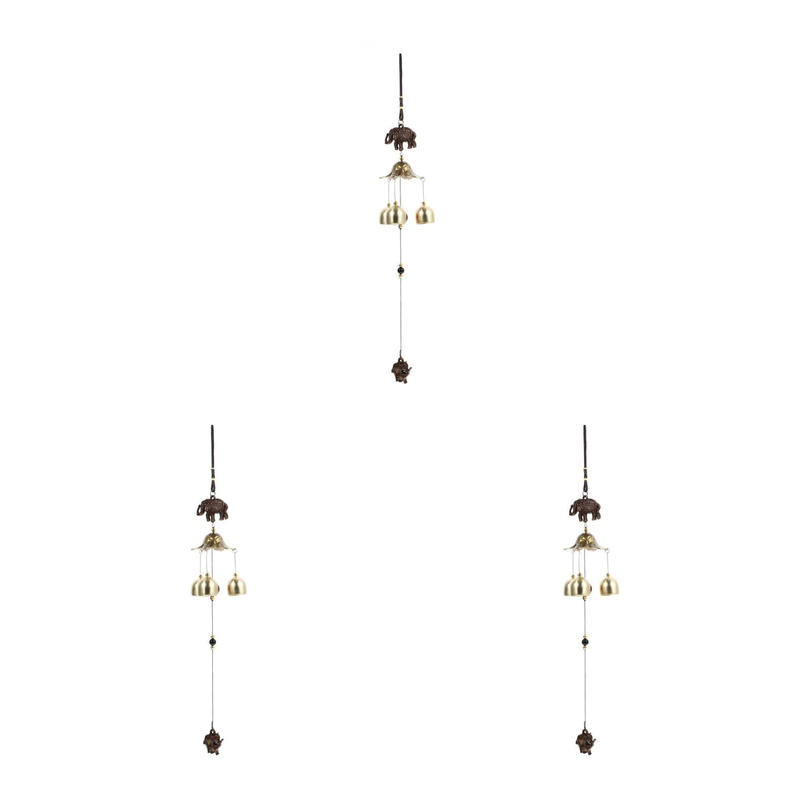 Set of 3 Ring Bird Song Bell Stylish Wind Chime Room Door Decor ...