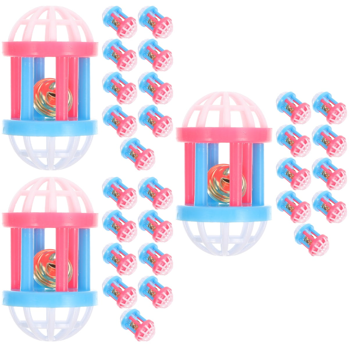 Set of 3 Rodent Human Hamster Ball Pet Ferret Toy Anti-biting Safe ...