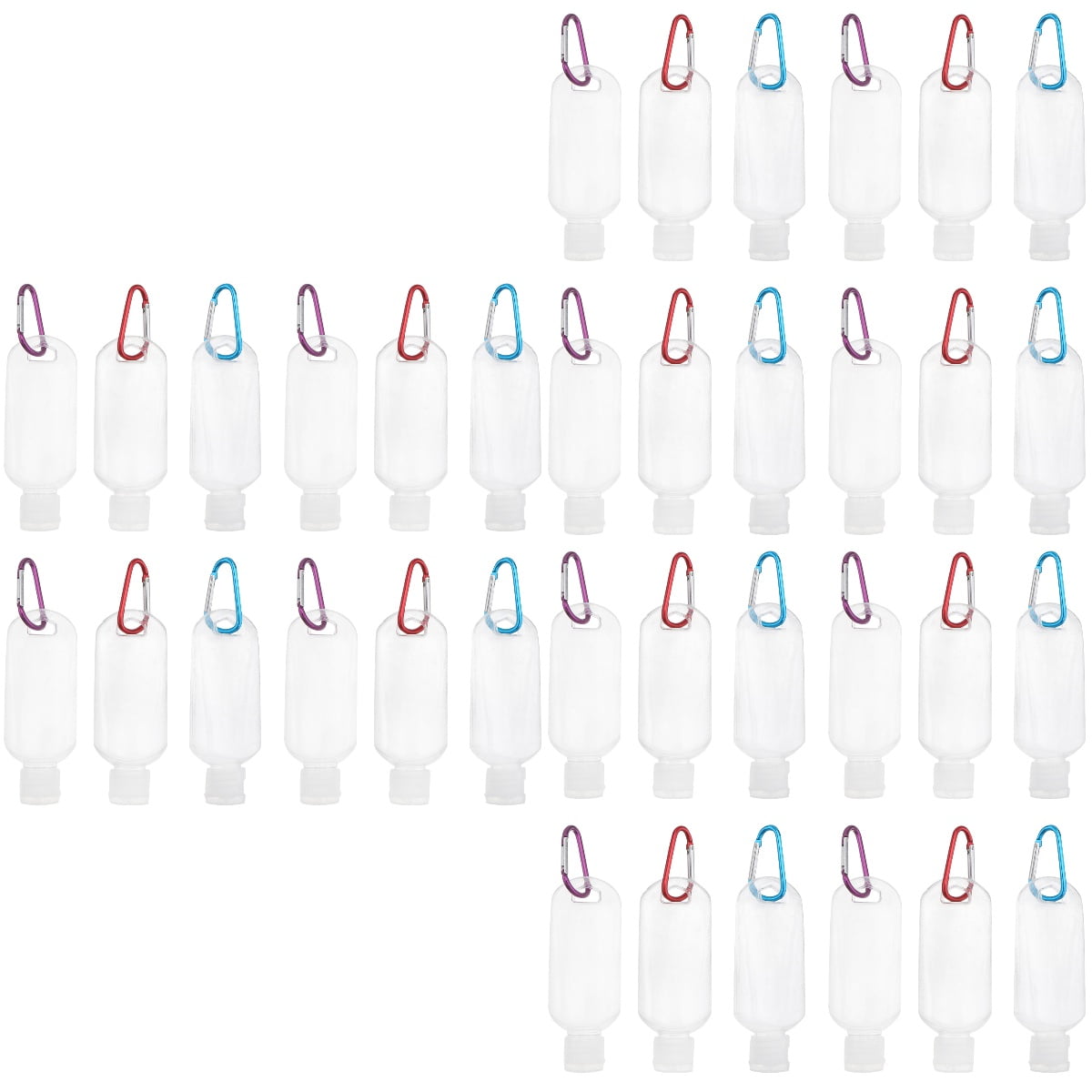 Set of 3 Sample Container Jar Small Travel Bottles - Walmart.com