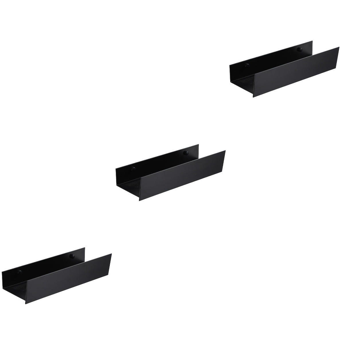 Set of 3 Shelves Shelf Anti-aging Bathroom Wall-mounted - Walmart.com