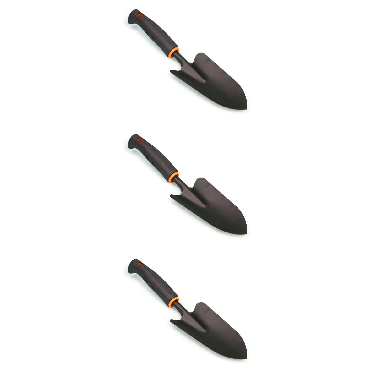 Set of 3 Shovels for Digging Garden Spade Plant Landscaping - Walmart.com