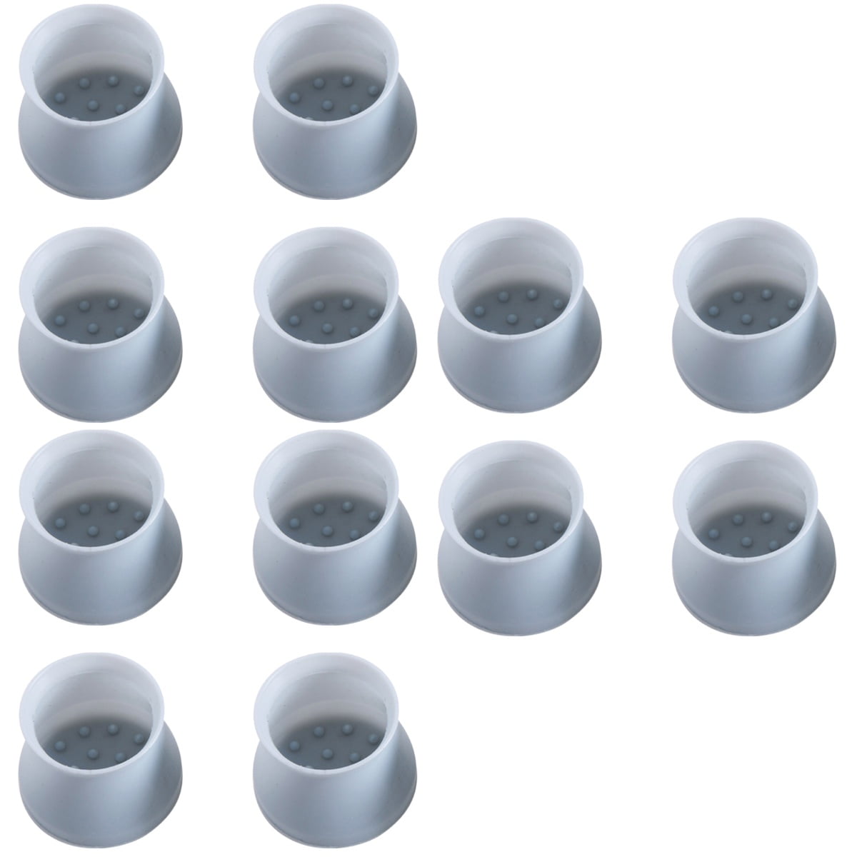 Set of 3 Silicone Chair Leg Covers Table Feet Caps Round Shape Chair ...