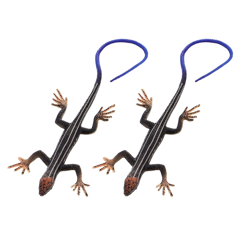 Set of 3 Snake Lizard Skink Fake Lizards Appearance - Walmart.com