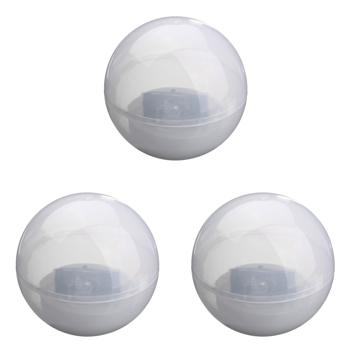 Set of 3 Solar Globe Lights LED Ball Pool Lantern Energy Savings Decor ...