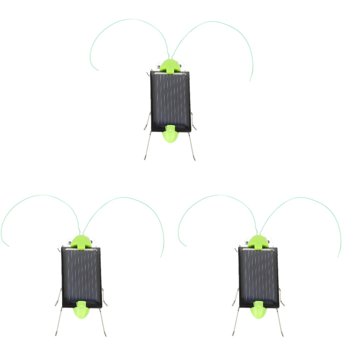 Set of 3 Solar Power Insect Toy Energy Robot Bug Powered Educational ...