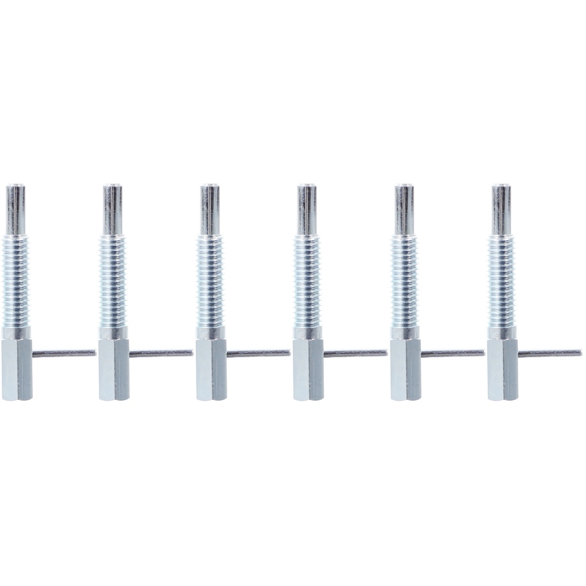 Set of 3 Spring Loaded Latch Heavy Duty Weight Silver - Walmart.com