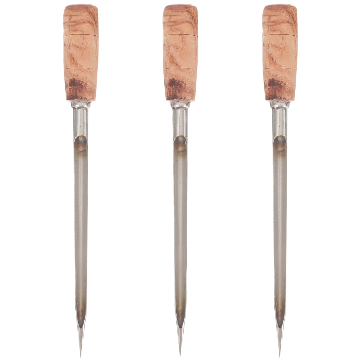 Set of 3 Stainless Steel Closed Sampling Tool Rice Sampler Cob Sifting ...