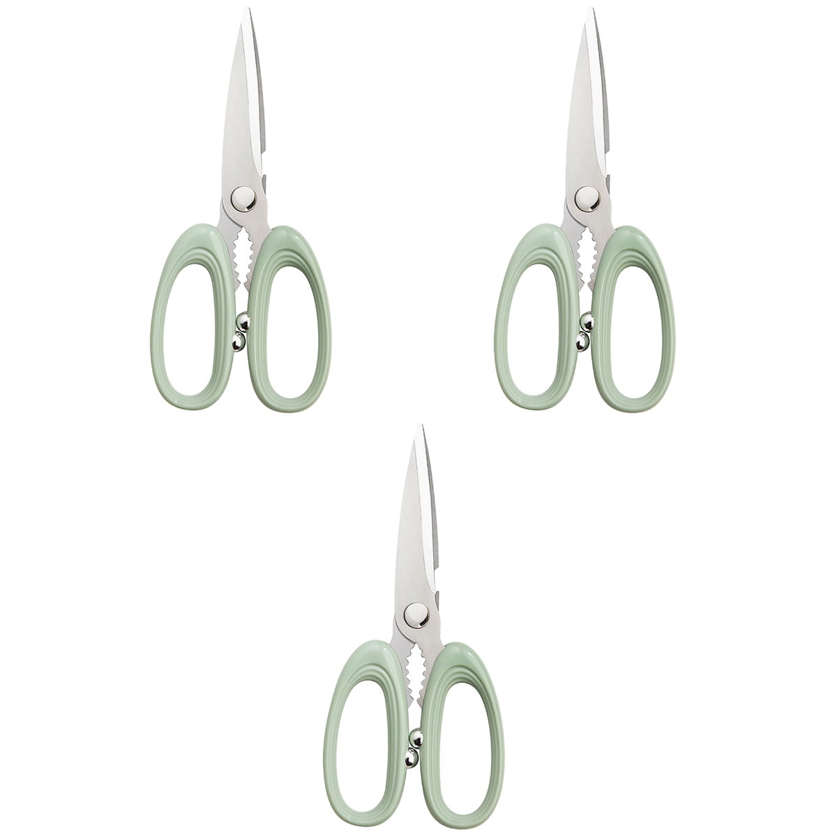 Set of 3 Stainless Steel Kitchen Shears Scissors Precision Poultry for ...