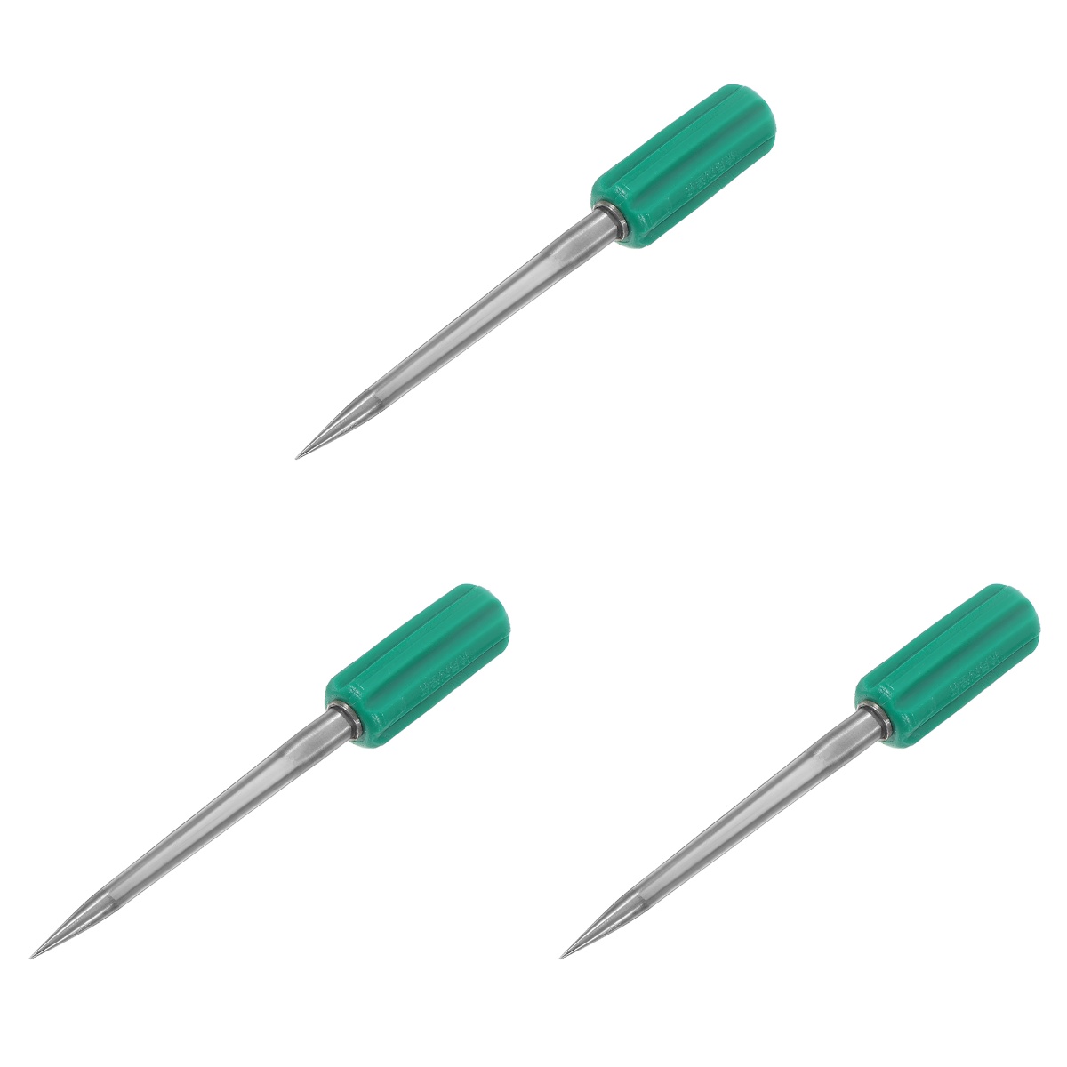 Set of 3 Stainless Steel Sampler Grains Powder Sampler Soil Probe Soil ...