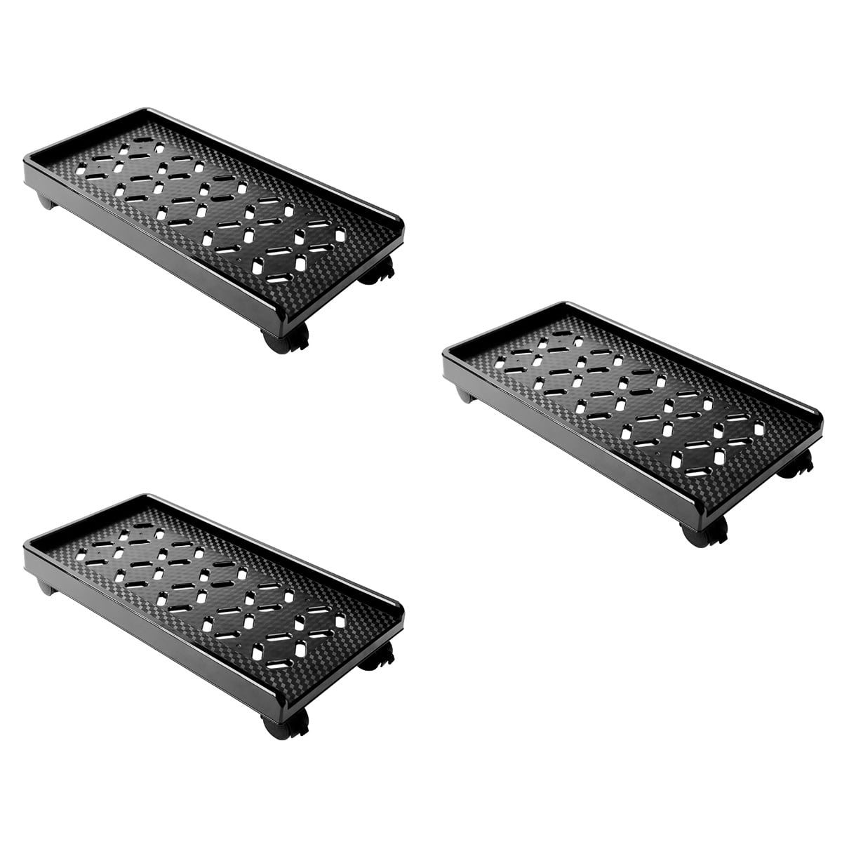 Set of 3 Stand Converter Computer Base Baffle Design CPU - Walmart.com