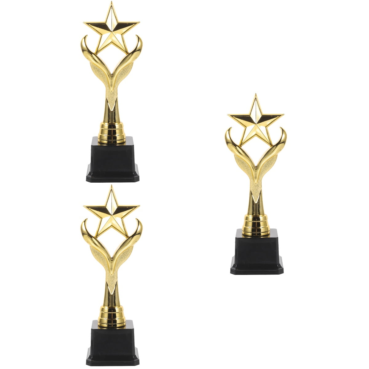 Set of 3 Student Trophy Winner Mini Trophies for Kids Child - Walmart.com
