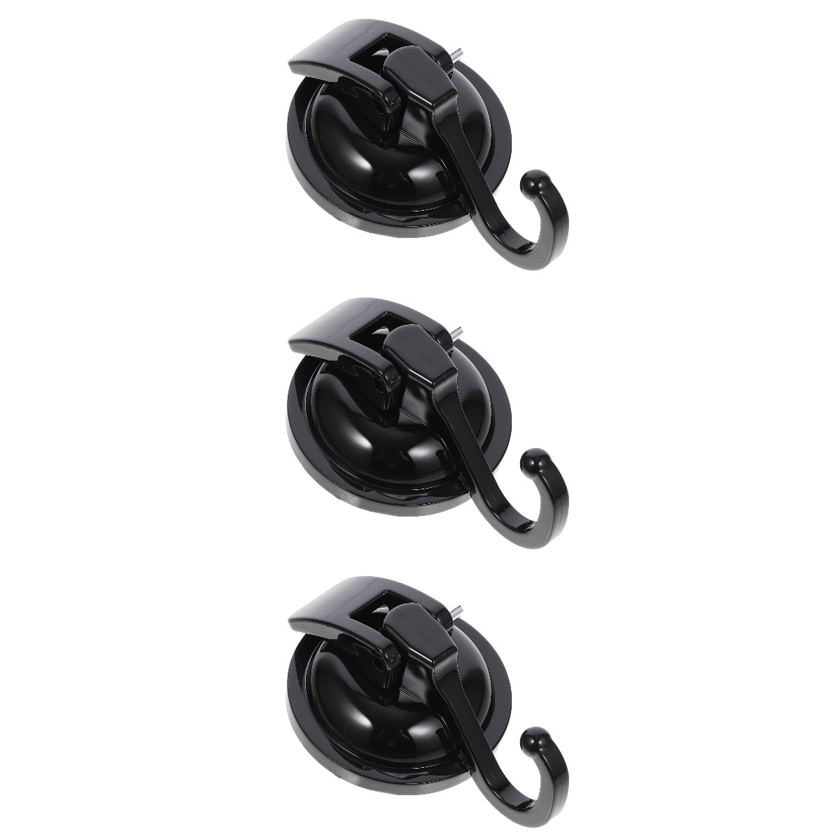 Set of 3 Suction Cup Hook Window Decor Home Glass Kitchen Wall Hooks ...