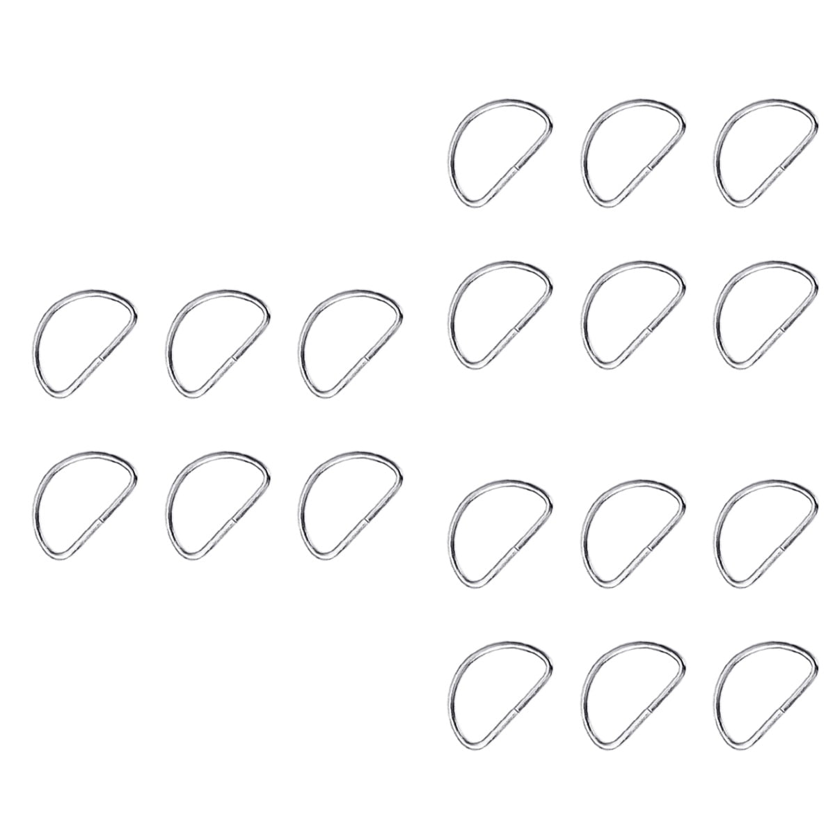 Set of 3 Swivel Hooks for Bags Straps Clasps and Closures Silver ...