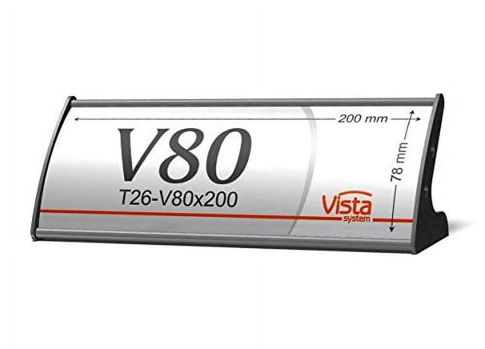 Set of 3, TABLE DESK STAND NAME PLATE SIGN HOLDER FRAME DISPLAY ...