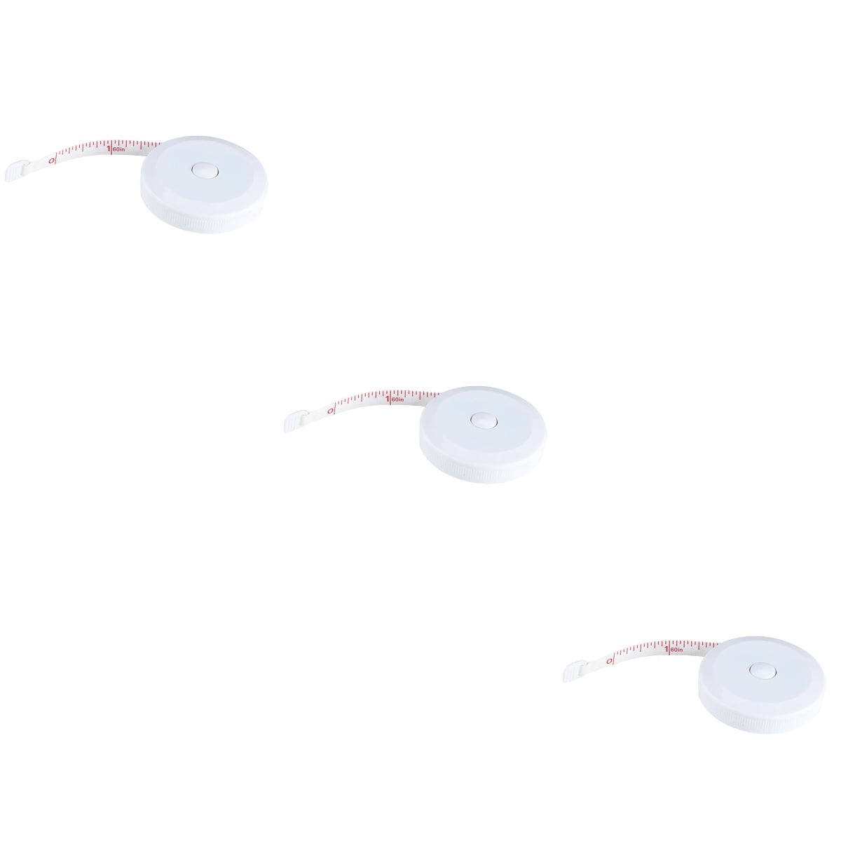 Set of 3 Tape Measure Versatile Flat Surface Measuring - Walmart.com