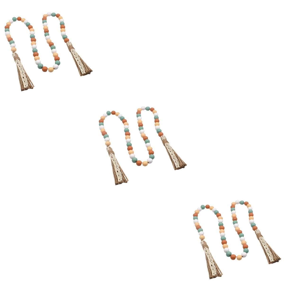 Set of 3 Tassel Beads Table Decoration Party Hanging Ornament - Walmart.com