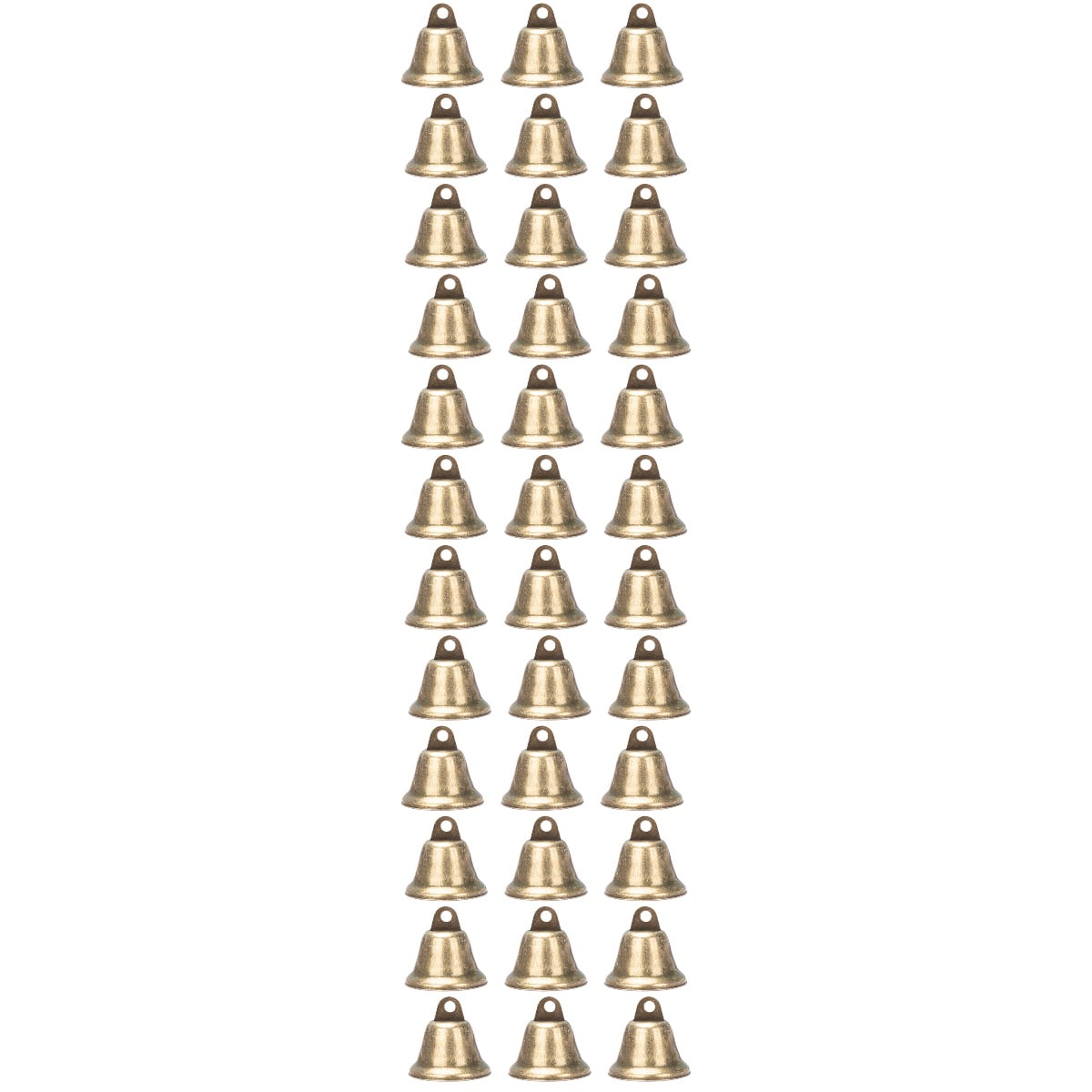 3 Pieces Gold Bells The Bell DIY Manual Bell 3.80X3.80X3.50CM - Walmart.com