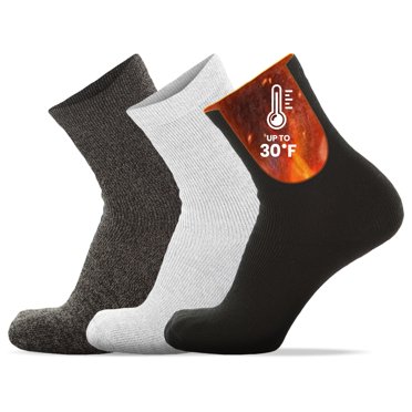 Men's Warmers Foot Hunting Boot Thermal Socks Set of 3, Heated ...