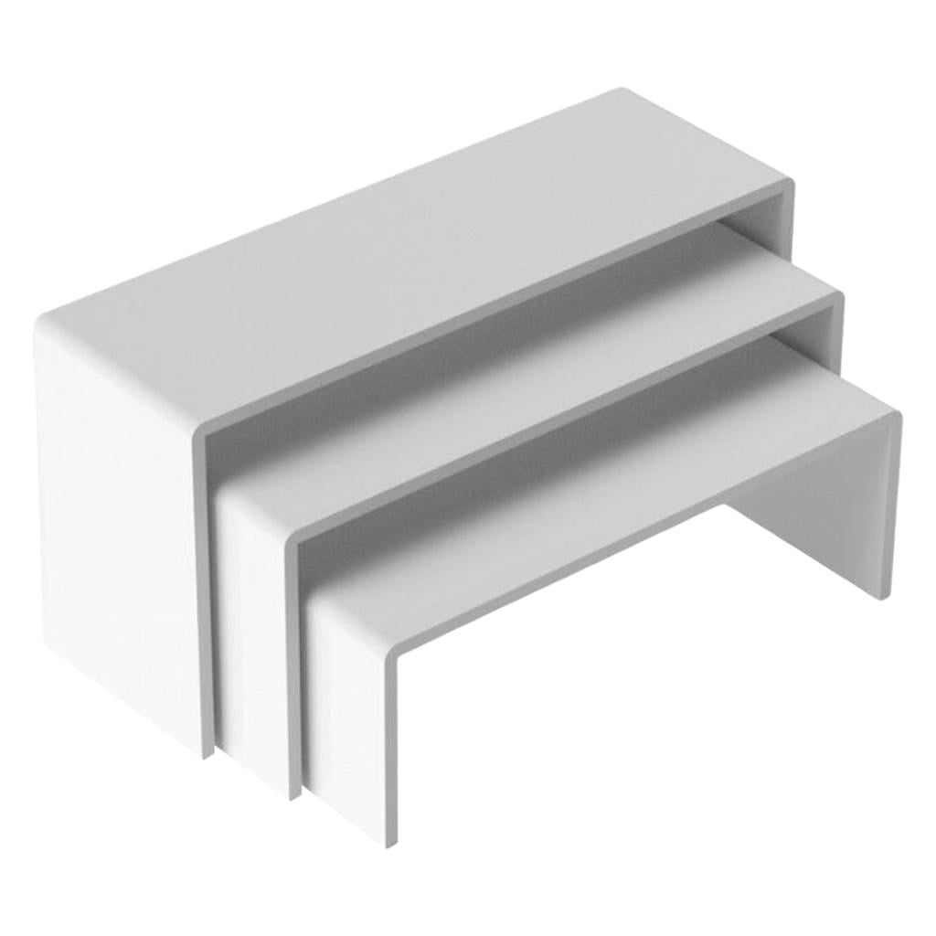 Set of 3 Tiered Acrylic Stands, Organizer Display Riser Holder Display ...