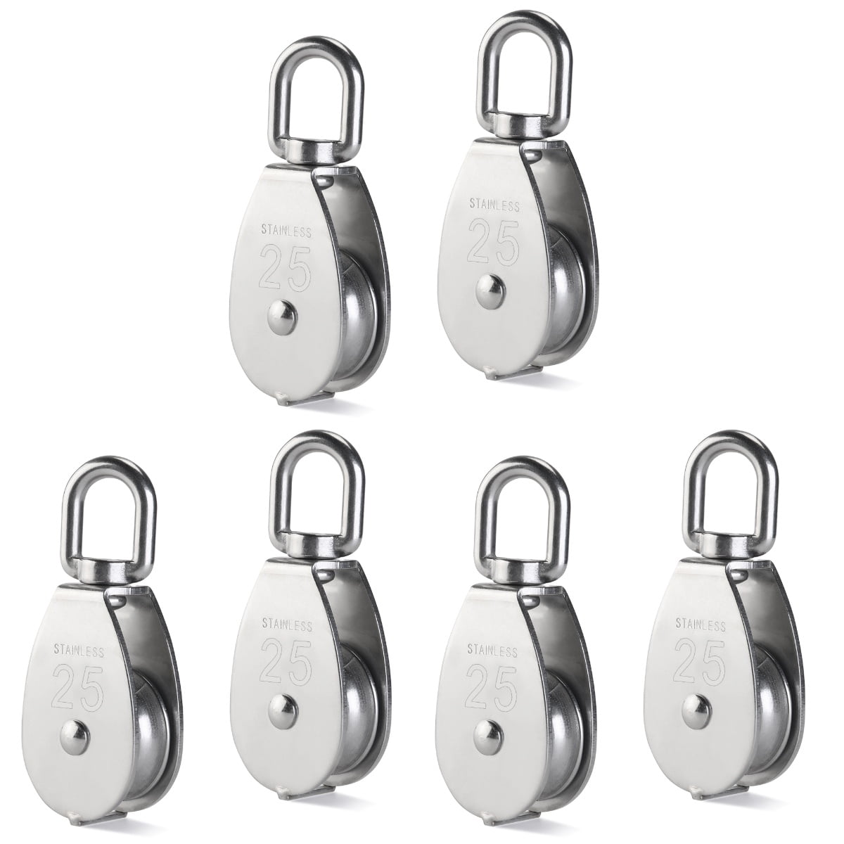 Set of 3 Tiered Rotator Cake Corrosion-resistant Pulley Loading ...