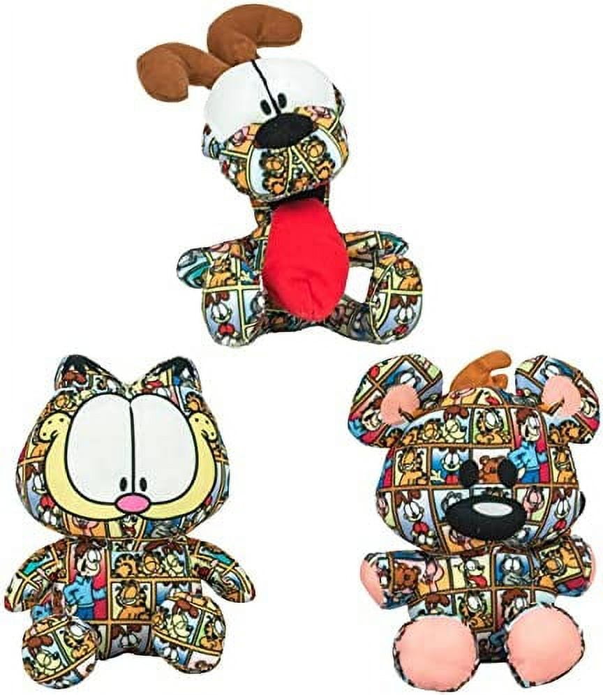 Set of 3 Toys Garfield Characters: Pooky, Odie, Garfield. Sticker Bomb ...