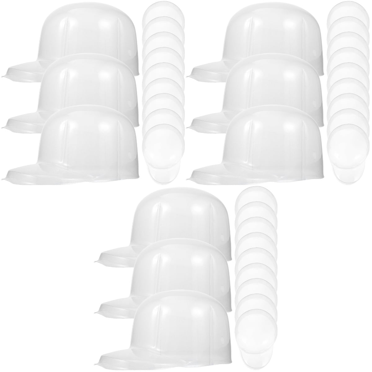 Set of 3 Transparent Baseball Cap Holders Miss Travel - Walmart.com