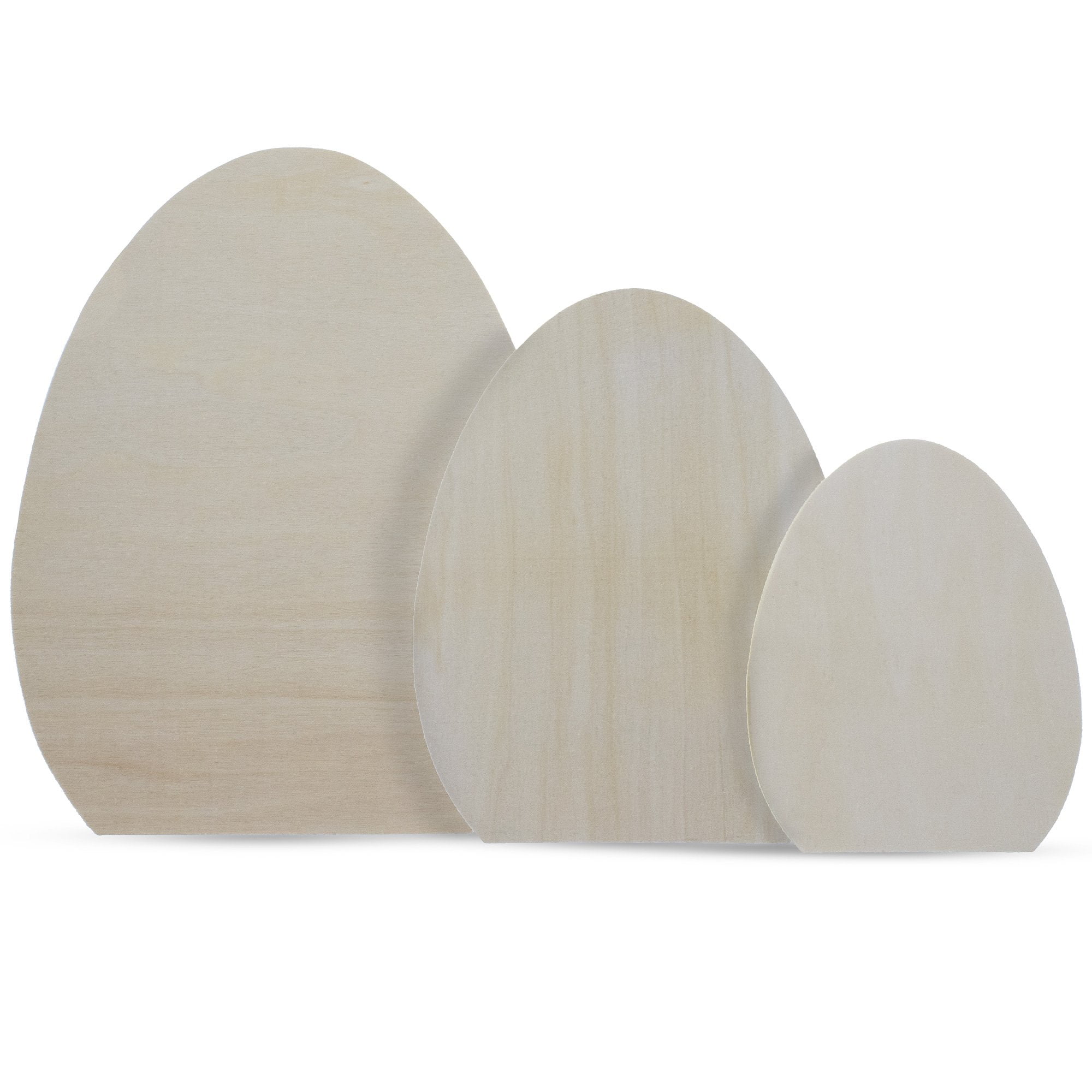 Wooden Egg Shapes